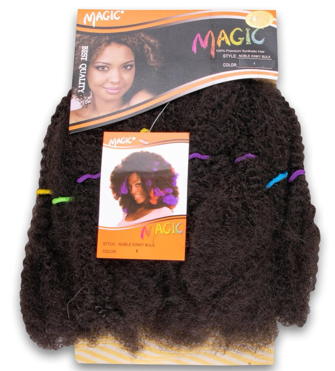 Magic Kinky Bulk Synthetic Hair Extensions - Katherine Wholesale SA