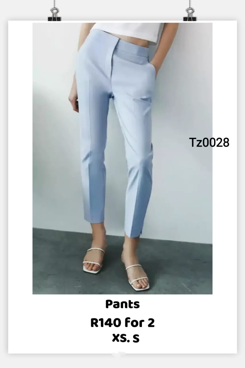 Women's Slim Fit Formal Pants - Katherine Wholesale SA