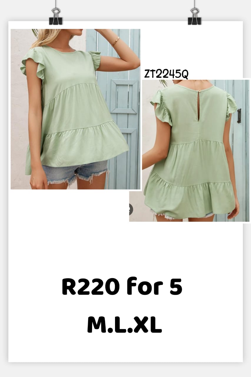Women's Loose Flowy Top - Katherine Wholesale SA