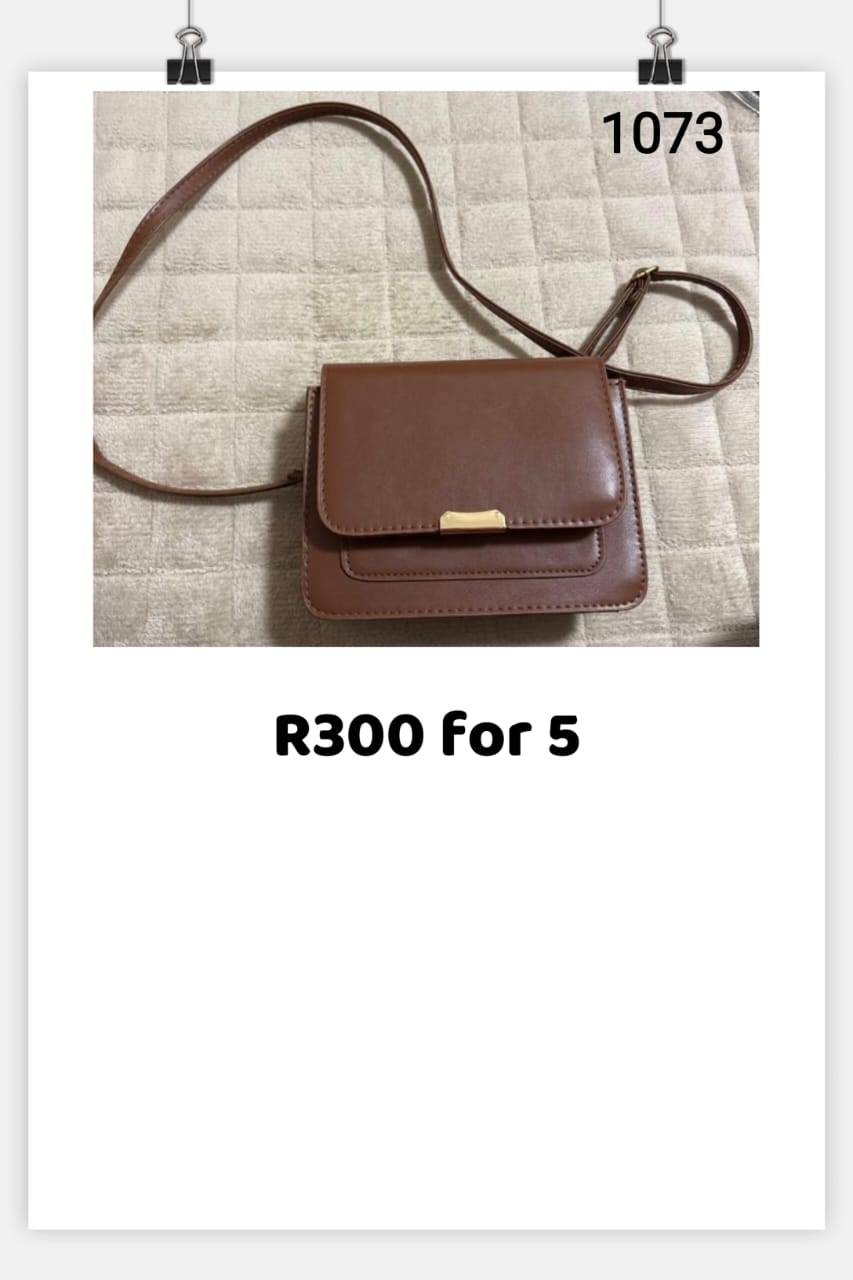 Women's Brown CrossBody Leather Bag - Katherine Wholesale SA