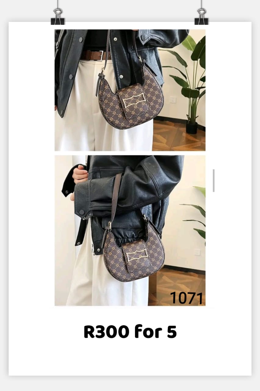 Women's Brown Patterned Bag - Katherine Wholesale SA